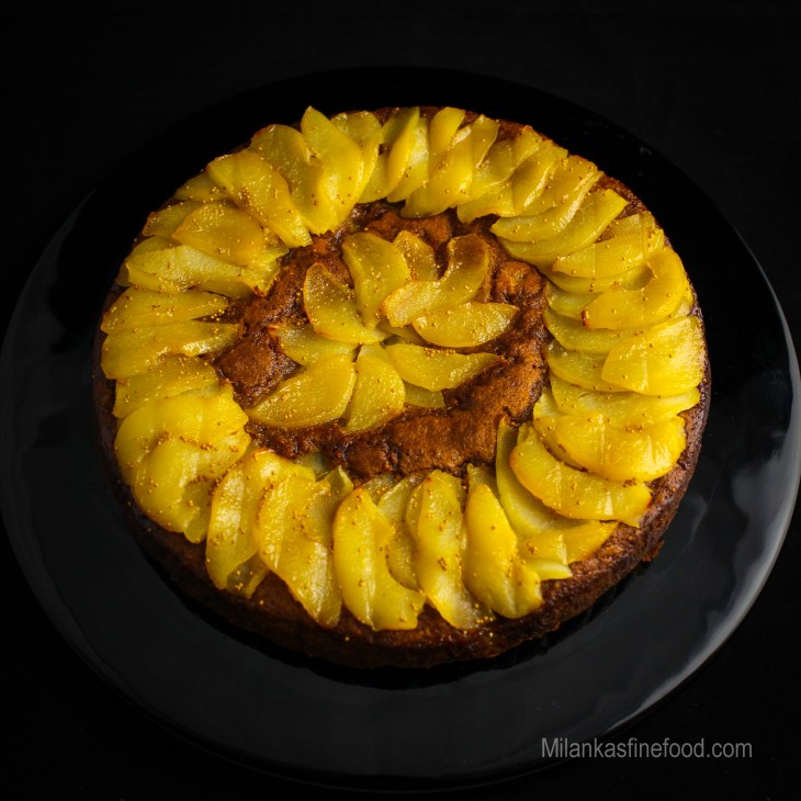 Sticky Pear and Fig Cake - Milanka's Fine Food